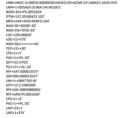 Wat is EDIFACT? | OMS